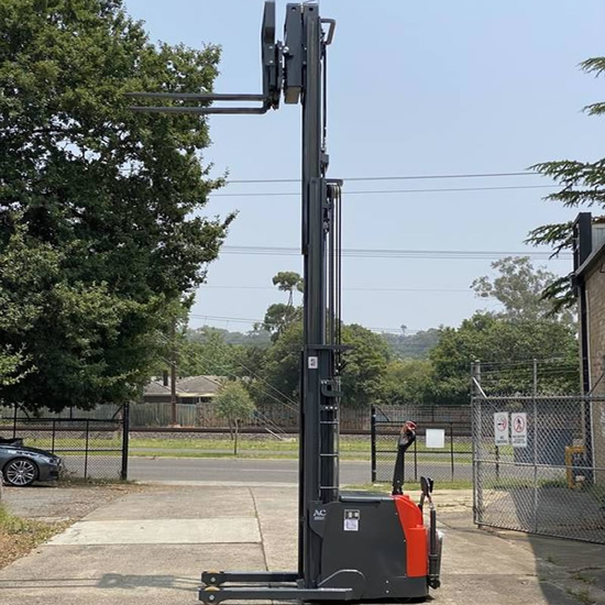 Walkie Stacker Electric Reach Stacker 1500Kg | Steel Cage | Steel ...