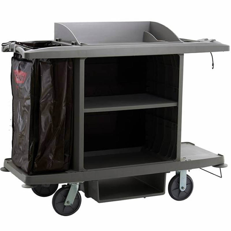 Housekeeping Cart 152cm x 56cm x 127cm | Steel Cage | Steel Stillage ...