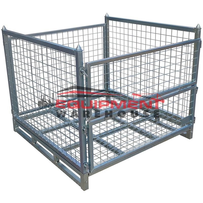 Stillage Cage : Multiuse Cage Pallet : Removable Gate Cage : Warehouse ...