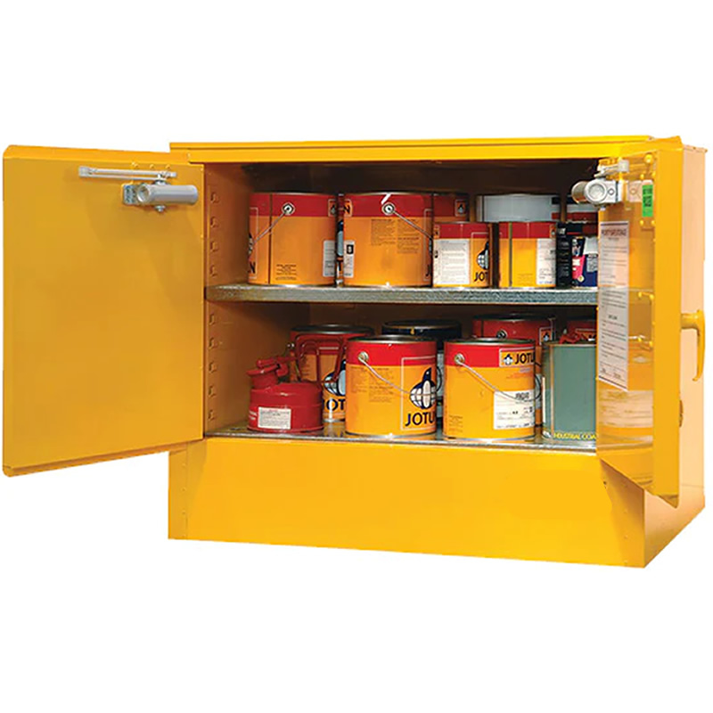Miscellaneous Dangerous Goods Storage Cabinets 100 Litres | Steel Cage ...