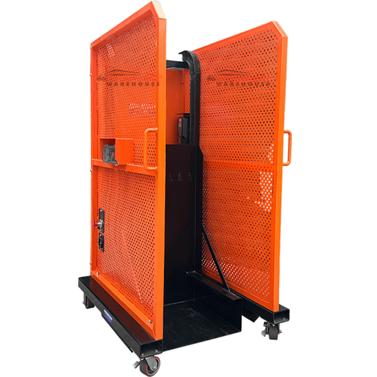 500kg Electric Hydraulic Wheelie Bin Tipper | Steel Cage | Steel ...