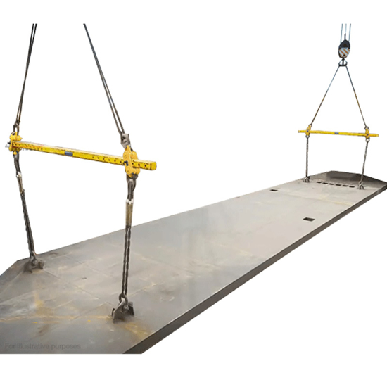 Heavy Duty Crane Spreader Bar 100000Kg 3300mm | Steel Cage | Steel ...